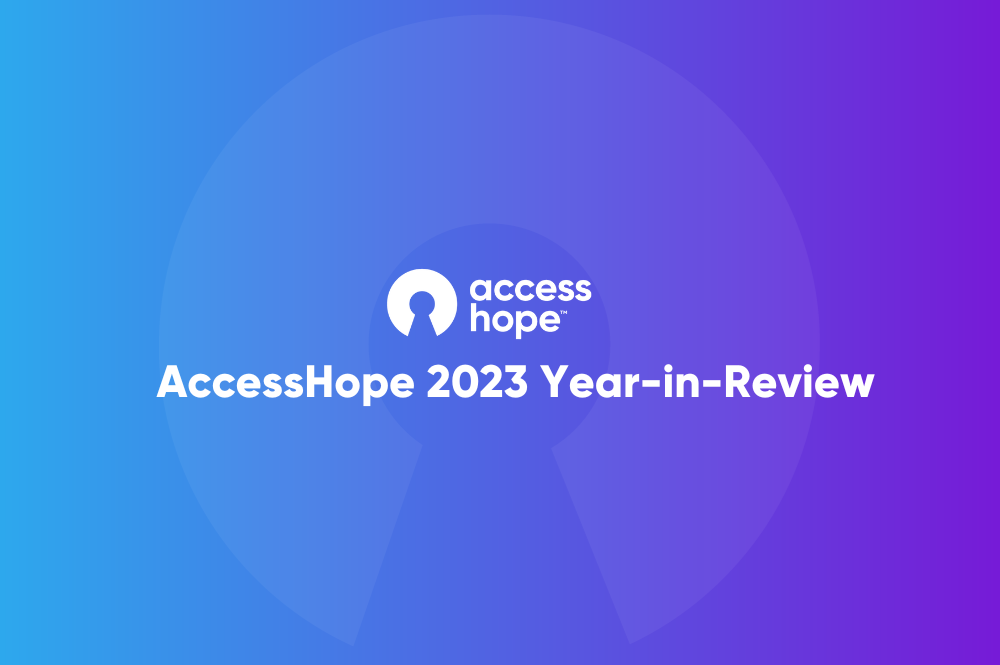 AccessHope 2023 Year-in-Review
